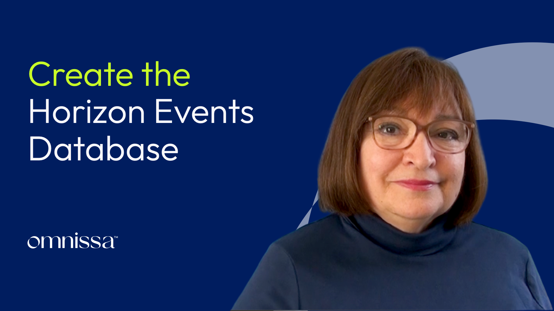 Creating and Configuring the Horizon Events Database | Omnissa