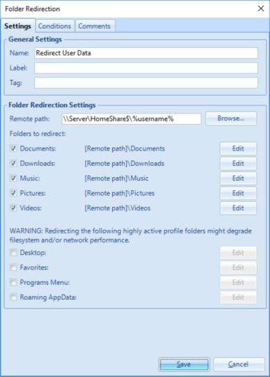 Dynamic Environment Manager Configuration | Omnissa