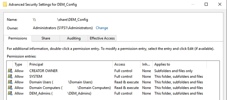 Dynamic Environment Manager Configuration | Omnissa