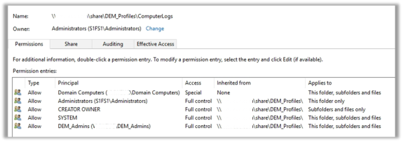 Dynamic Environment Manager Configuration | Omnissa