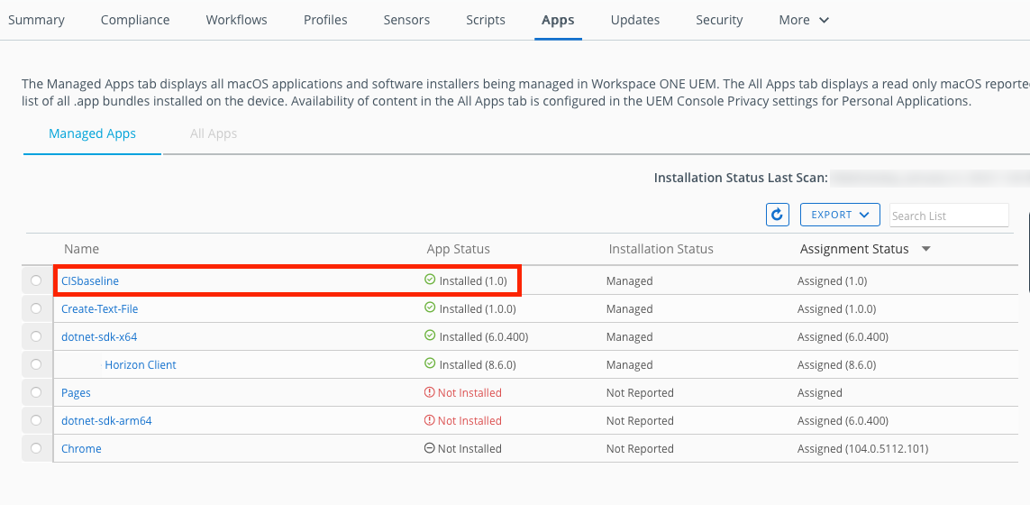 Enforcing macOS Security Compliance Project Baselines: Workspace ONE Operational Tutorial | Omnissa