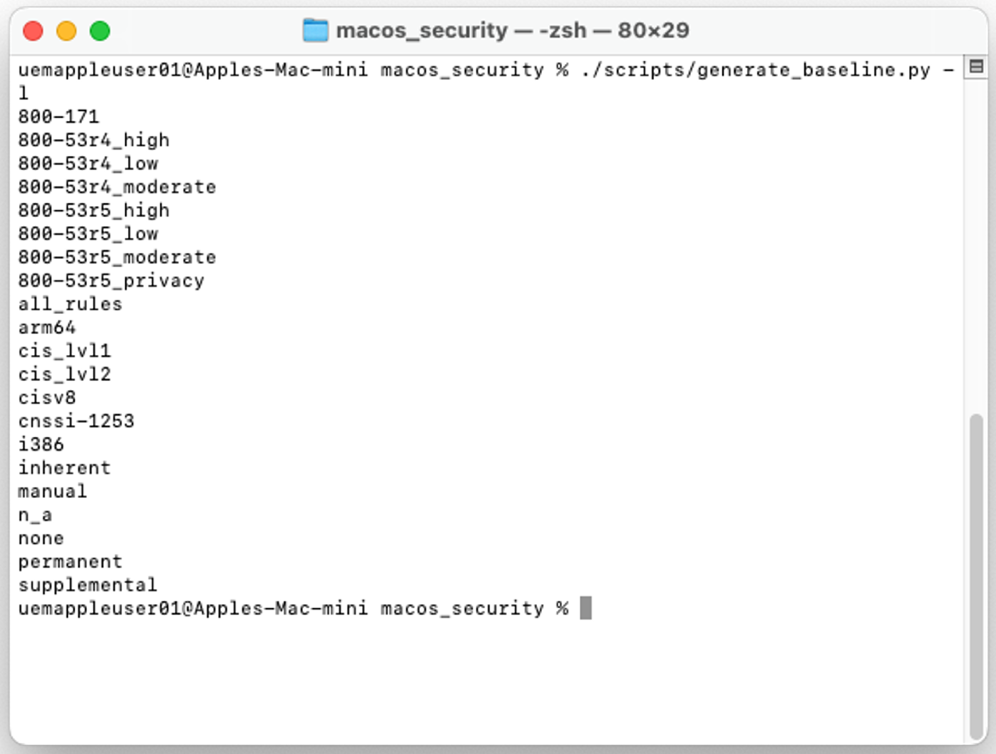 Enforcing Macos Security Compliance Project Baselines Workspace One Operational Tutorial Omnissa