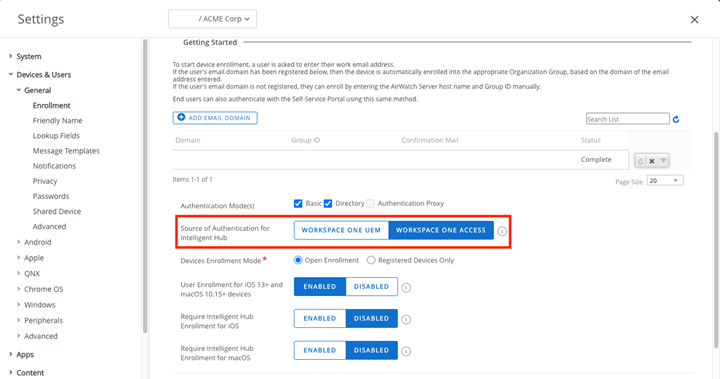 Moving to Workspace ONE Intelligent Hub Catalog | Omnissa