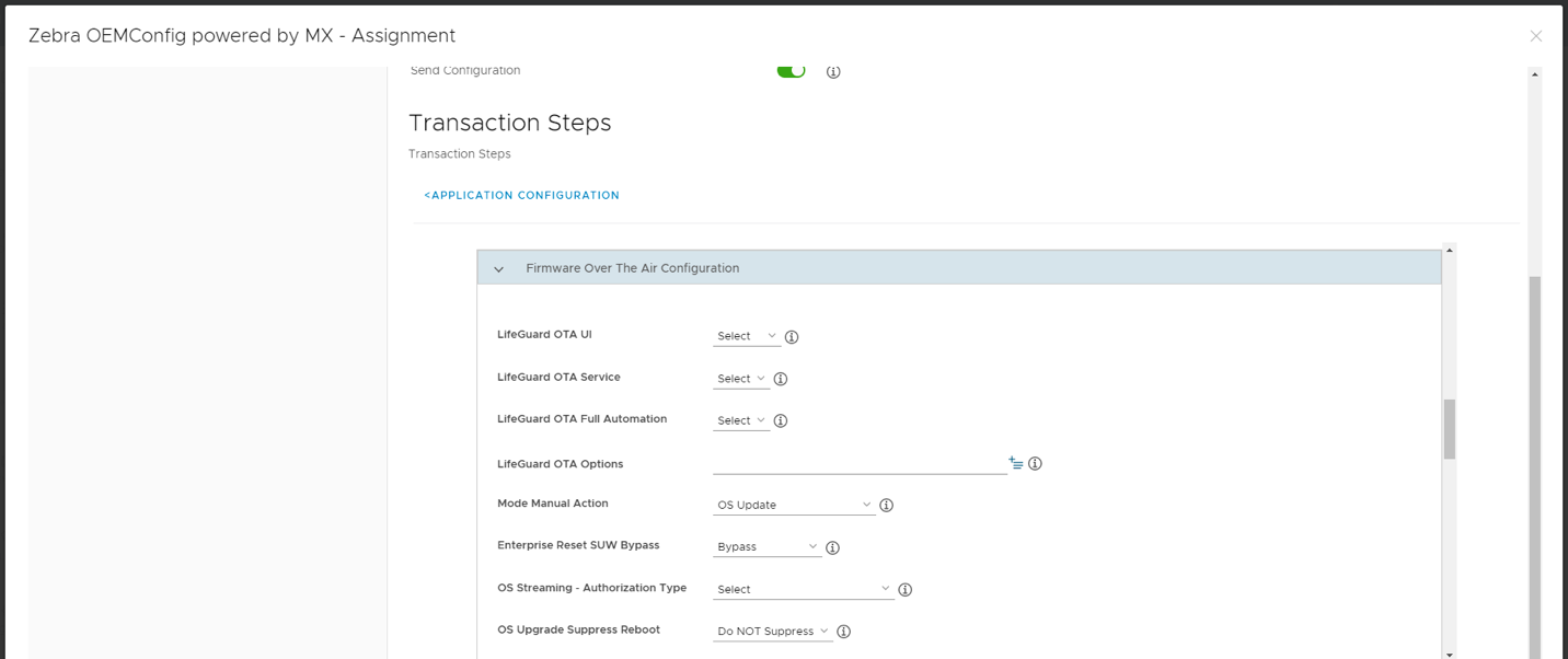 Zebra Android OS Update Methods | Omnissa