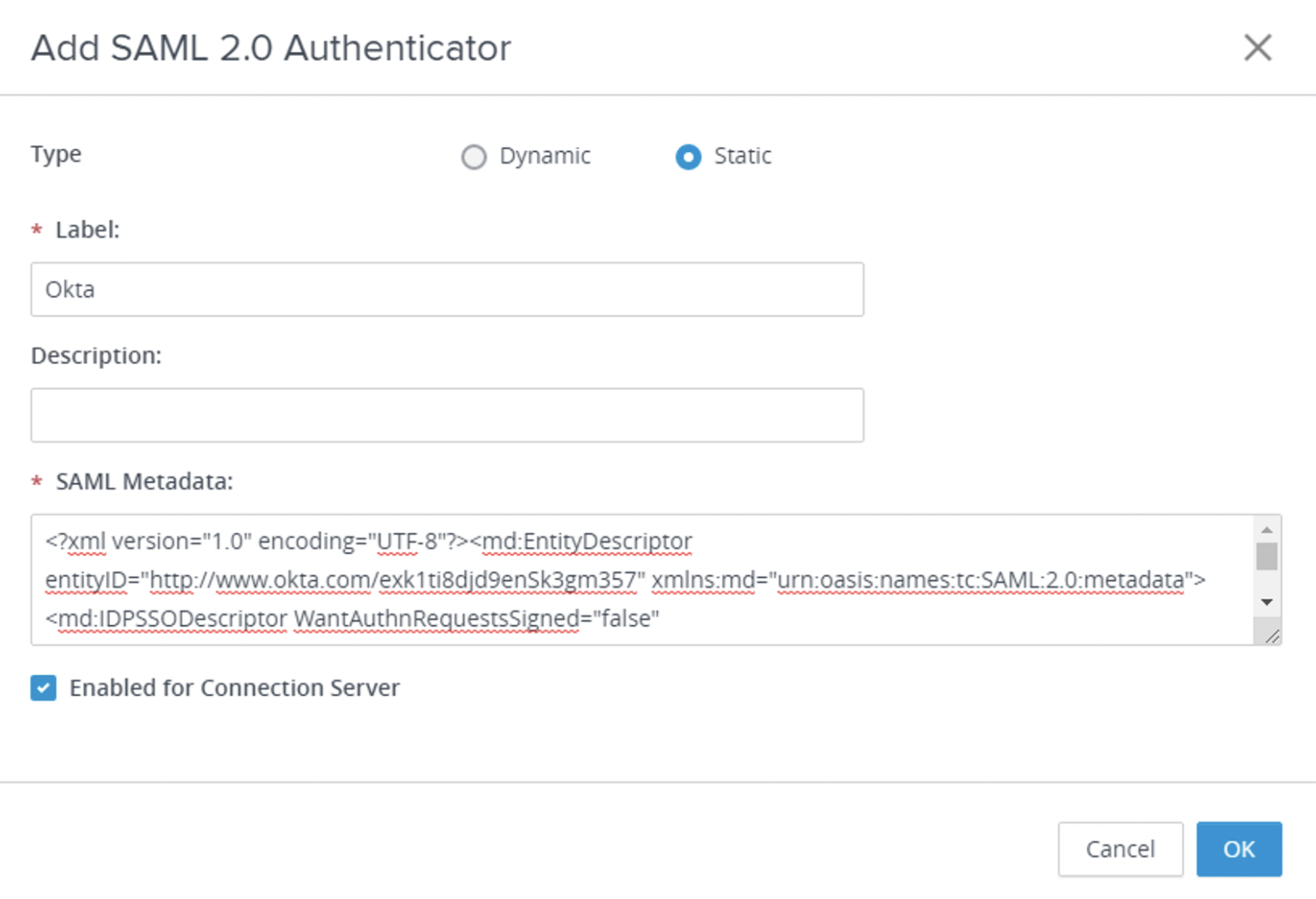 Enabling SAML 2.0 Authentication for Horizon with Unified Access ...