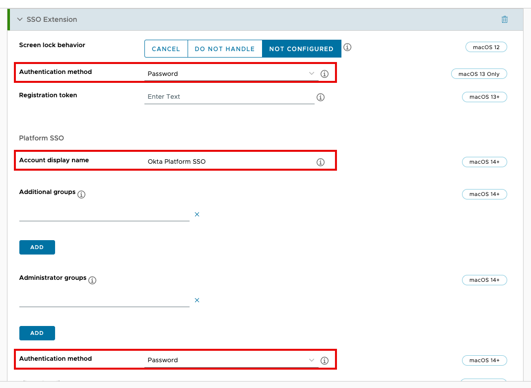 Configuring macOS Platform SSO using Okta and Workspace ONE UEM | Omnissa