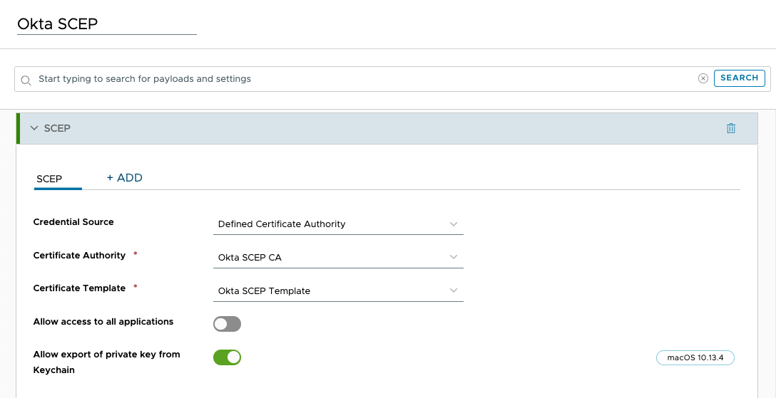 Configuring macOS Platform SSO using Okta and Workspace ONE UEM | Omnissa