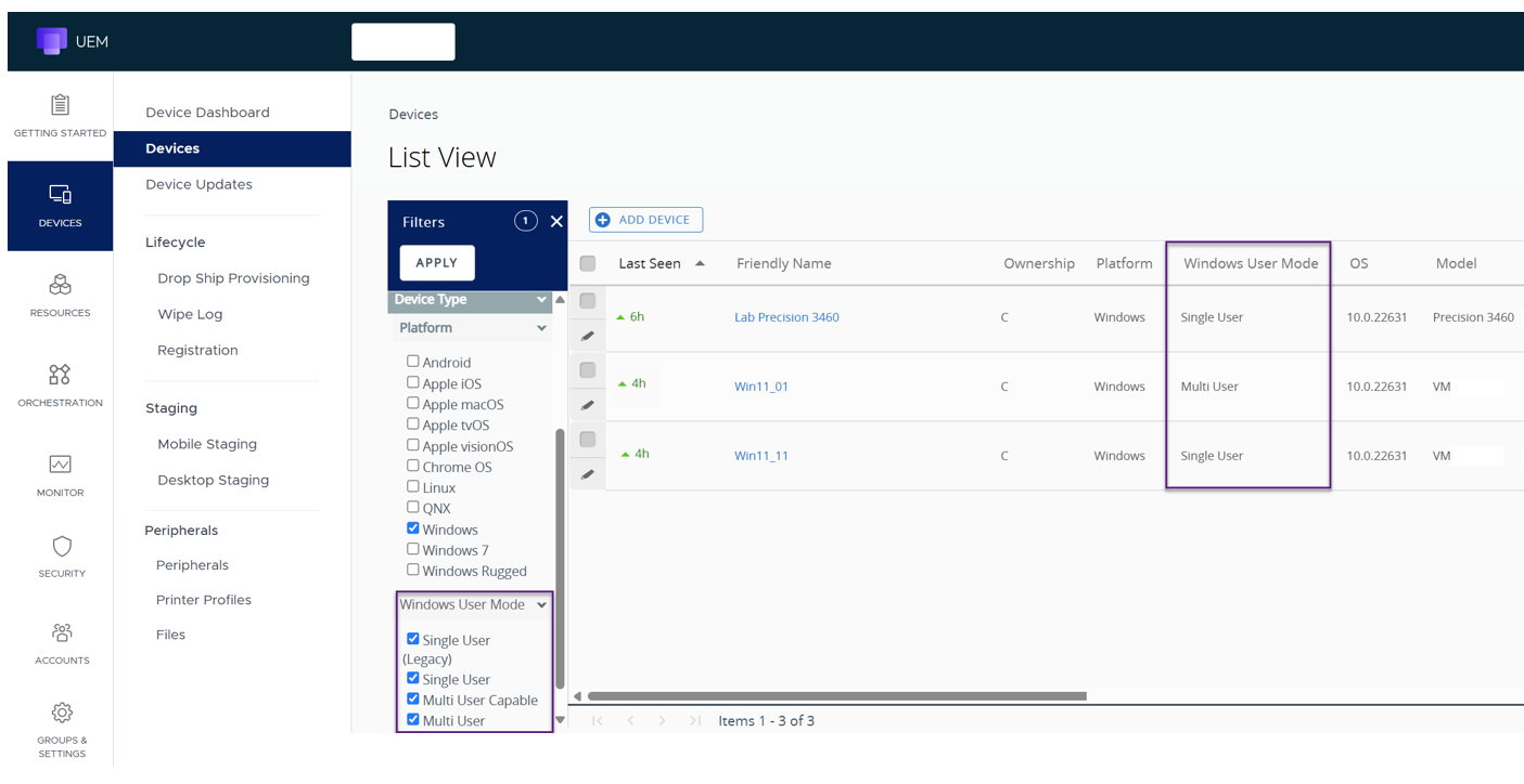 Workspace ONE UEM Windows Multiuser | Omnissa