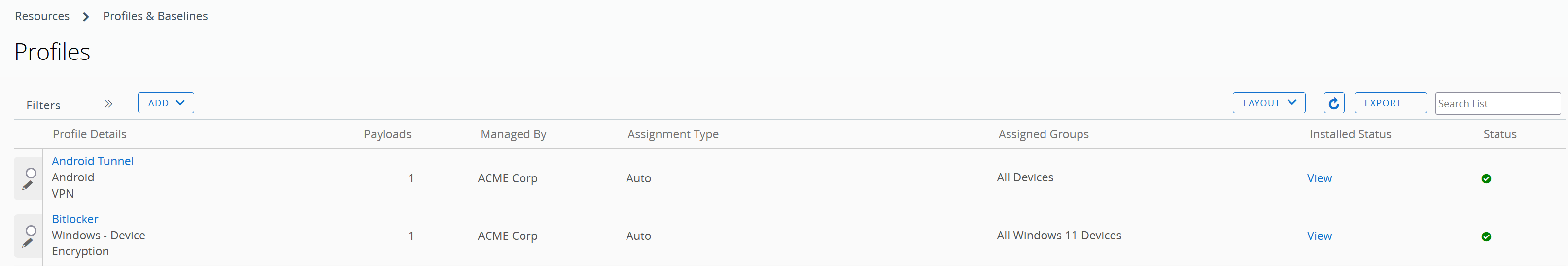 Configuring Windows Baselines and Profiles: Workspace ONE Technical ...