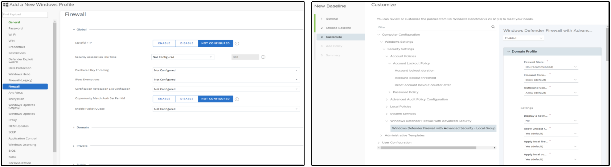 Configuring Windows Baselines and Profiles: Workspace ONE Technical ...