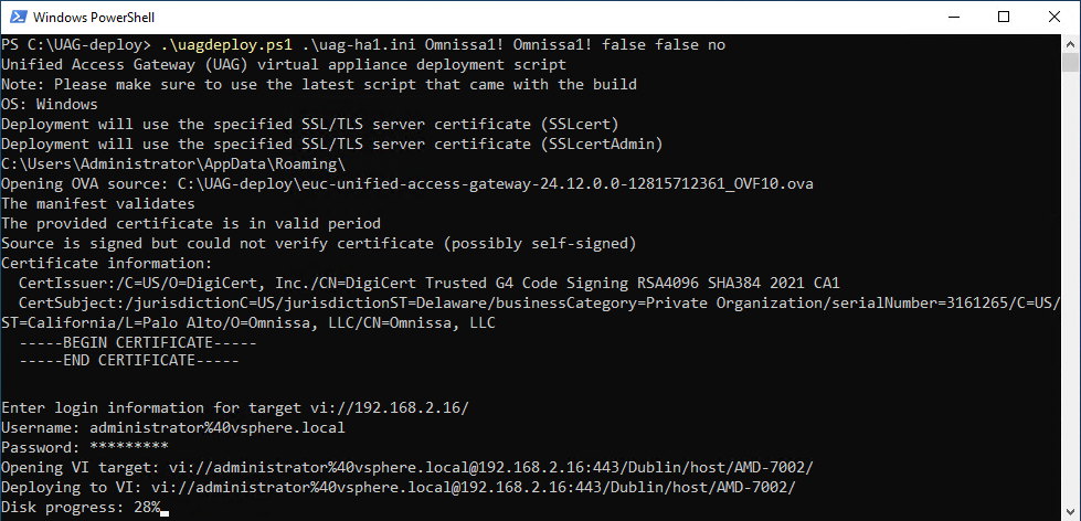 Configuring High Availability in Unified Access Gateway | Omnissa