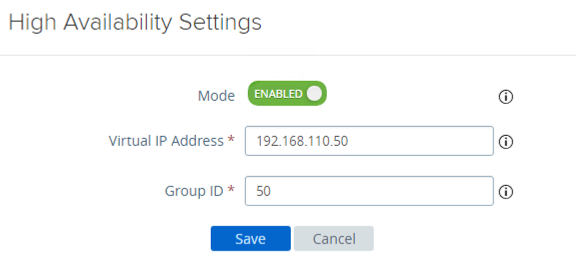 Configuring High Availability in Unified Access Gateway | Omnissa
